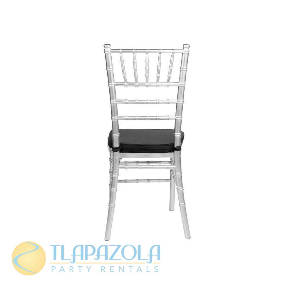 Chiavari Silver Chair for Rent in Los Angeles | Tlapazola Rentals