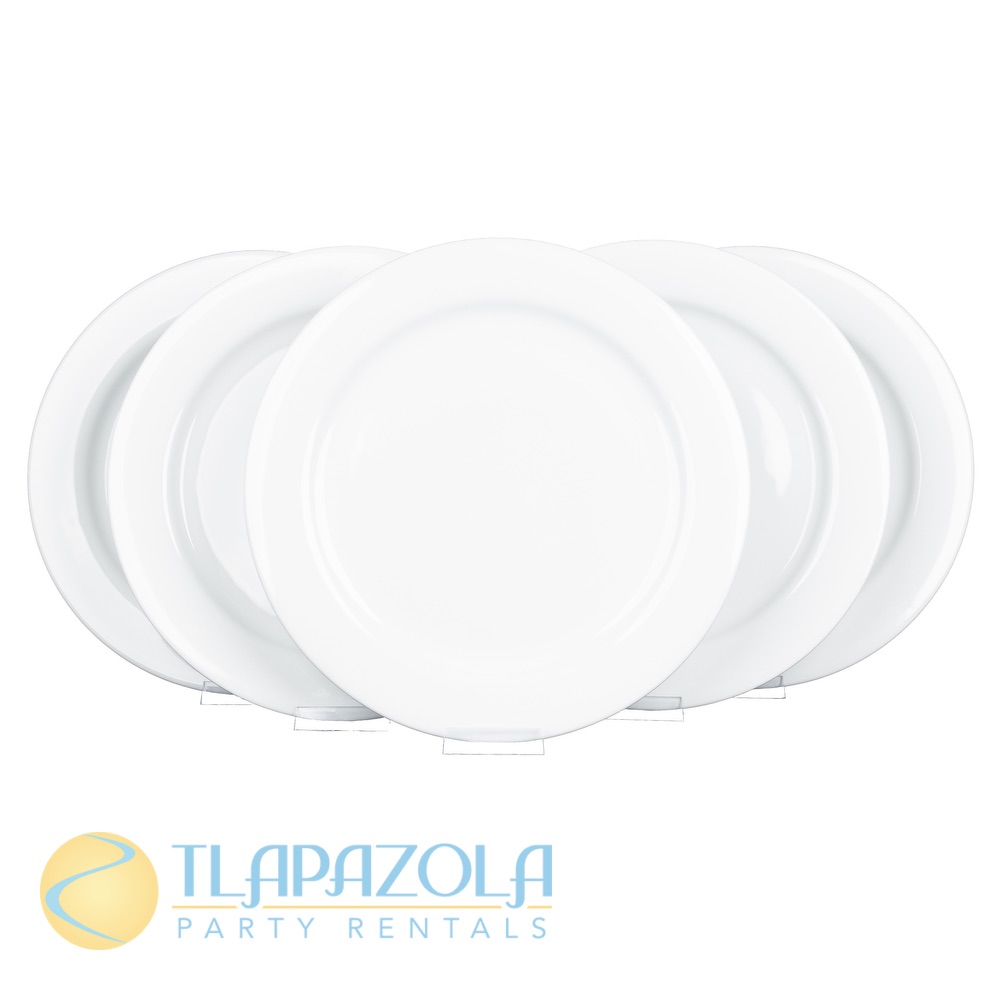 12 Inch Buffet Plate - Party Rentals in Los Angeles