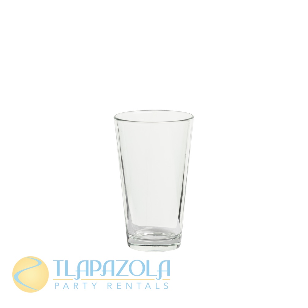 16 oz Pint Glass 25/Set - Tlapazola Party Rentals