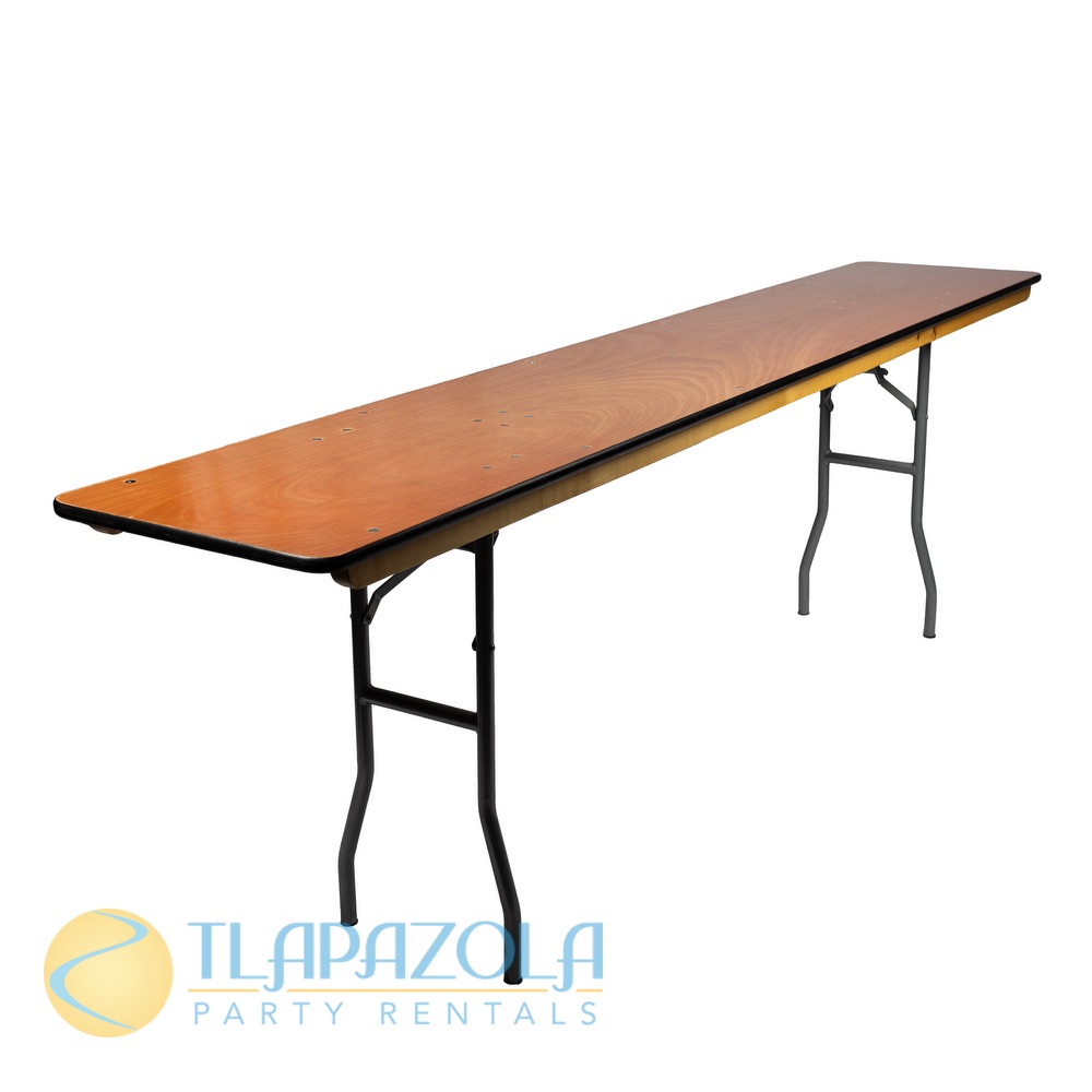 8ft Seminar Table for Rent in Los Angeles | Tlapazola Party Rentals